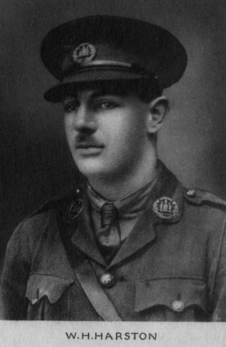 Harston W H 2nd Lt Royal Flying Corps