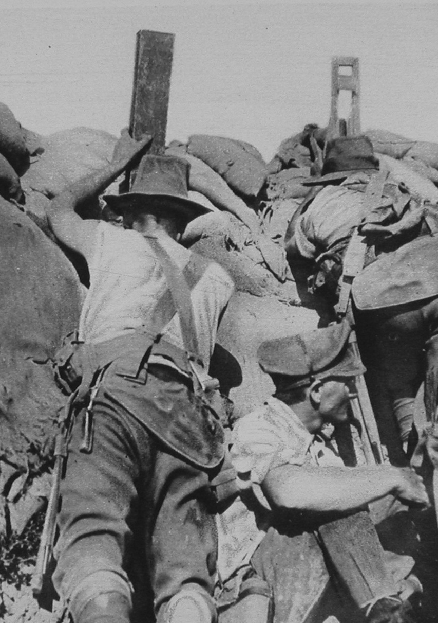 Australian Troops Using A Periscope Rifle In Gallipoli – WW1 Photo Archive