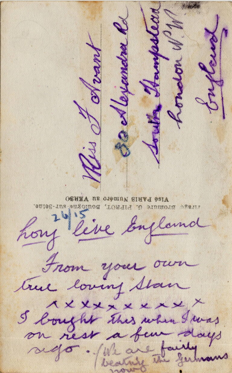 World War One Postcards – Postcards From The First World War