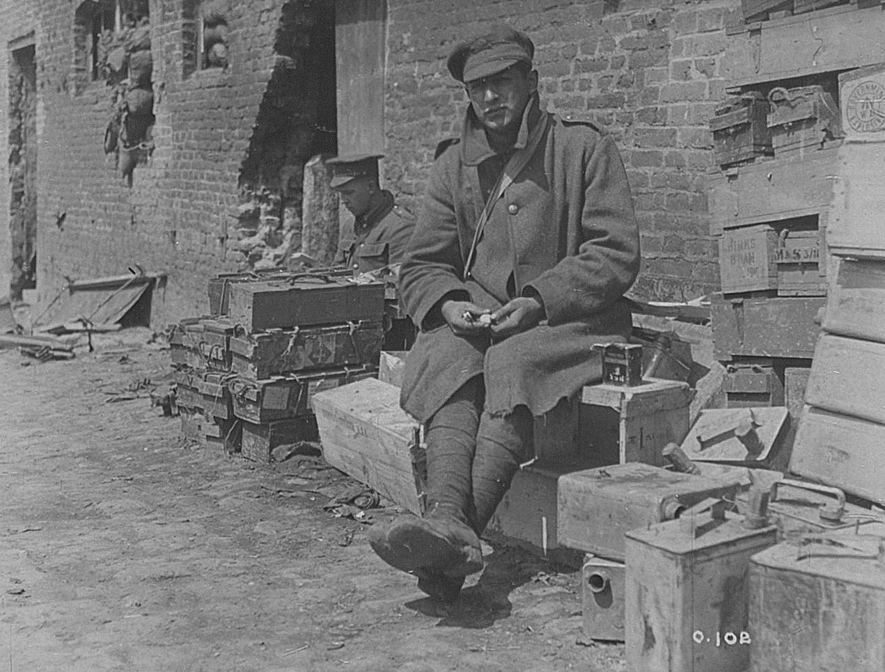 Canadian Expeditionary Force Soldiers 142nd Battalion (London’s Own ...