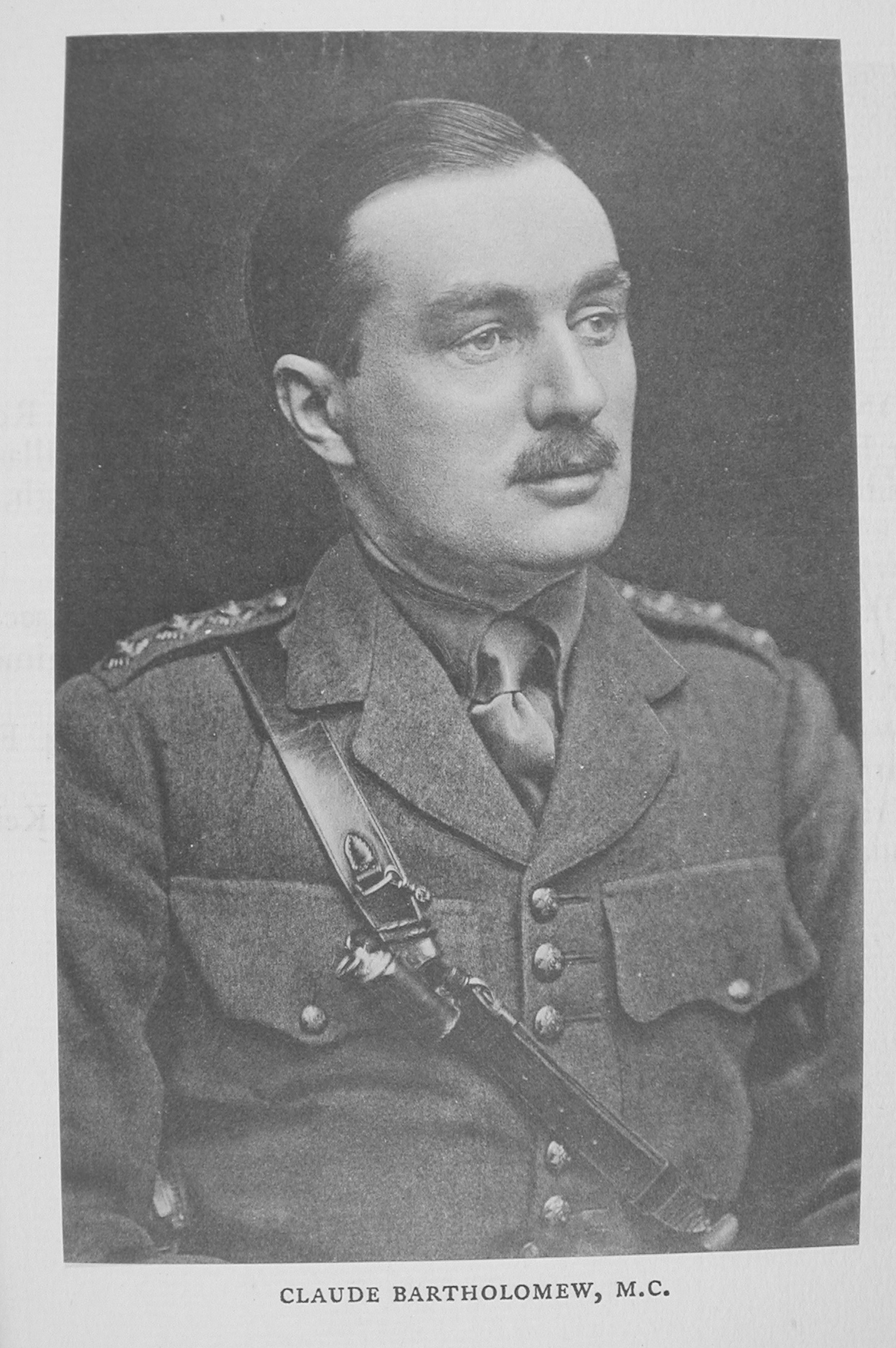 Bartholomew C Captain MC 1st Scots Guards – First World War Soldiers Photos