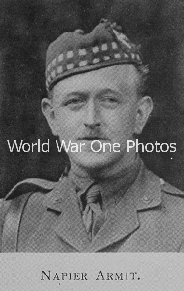 Portraits From University Of Edinburgh Roll Of Honour 1914-1919. A.